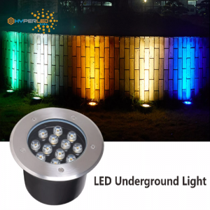 SPOT DE PISO LED 12W RGB IP66 220V HYPERLED