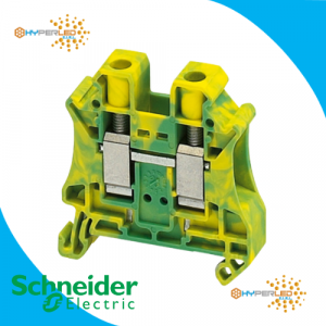 BORNERA TIERRA T/RIEL AMARILLO/VERDE 10MM2 SCHNEIDER ELECTRIC